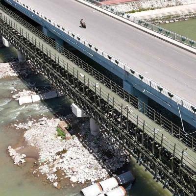 China Assembly Steel Modular Bridge /  Steel Bridge High Durability for sale