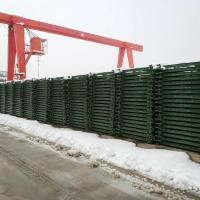 China Galvanized Modular Steel Bridge 3.15m 4.2m 7.35m 10.5m Spans with 3930.3 kN.m Moment Capacity for sale