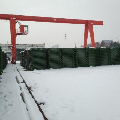 China Construction Steel Bridge Temporary Steel Truss Bridge with 6750 kN.m Capacity and Steel/Concrete Deck Options for sale