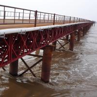 China Q345B Steel Structure Emergency Modular Bridge with Anti-Skid Surface - 12676.1 kN.m Capacity & ISO 9001 Certified for sale