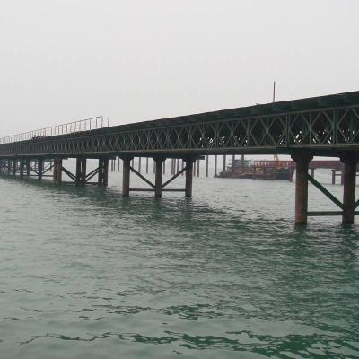 China Steel Lighting Emergency Modular Bridge Construction Truss - 788.2 kN.m Moment Capacity & 0.3mm Welding Precision for sale