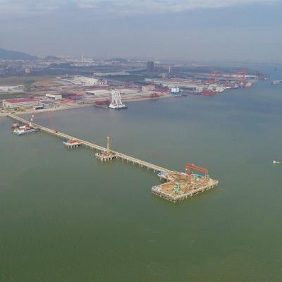 China Two Lane Steel Bailey Bridge 3.15m-10.5m Width with 8228.6 kN.m Load Capacity for Temporary Construction for sale