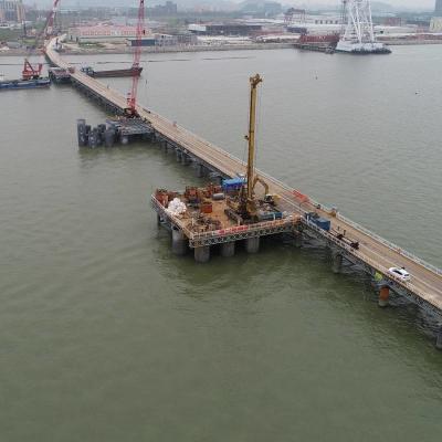 China ISO9001 Steel Truss Bridge with Galvanized Finish Grade 8.8 - 1m 1.2m 1.5m Footway Widths, 3375 kN.m Moment Capacity for sale