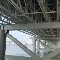 China Zinc Plated Steel Bailey Bridge 7.35m Span 4.2m Width Modular Design with 788.2 kN.m Load Capacity for sale