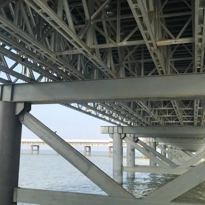 China Zinc Plated Steel Bailey Bridge 7.35m Span 4.2m Width Modular Design with 788.2 kN.m Load Capacity for sale