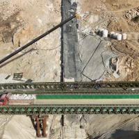 China Q235 Steel Bailey Bridge with 0.3mm Welding Precision and 843.9kN Shear Capacity - Modular Portable Design for sale