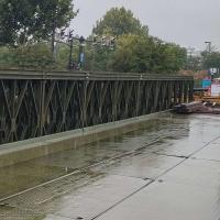 China Structural Steel  Bridge Pained or Galvanized Double Lane 7.35m for sale