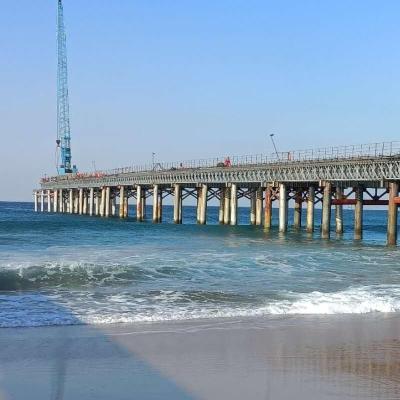 China Type 200 & 321 Bailey Steel Bridges - 4.2m Width, 76.2m Span Capacity for Heavy Load Applications for sale