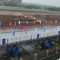 China Type 321 Bailey Bridge - Q235 Steel TSR Structure with 12m Span Capacity and 4809.4 kN.m Moment Rating for sale