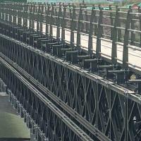 China TSR Temporary Emergency Mabey Panel Bridge - 12m Span Galvanized Truss with 100 Ton Capacity for sale