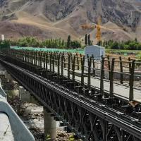 China Galvanized Structural Steel Panel Bridge - CB321 & CB200 Models with 3930 kN.m Load Capacity and Corrosion Resistance for sale