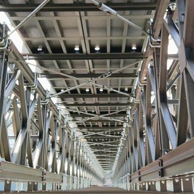 China Galvanized Bailey Bridge with 1937.2 kN Shear Capacity and Rapid 3-4 Hour Assembly for Emergency Deployment for sale