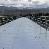 China 4.2m Compact Bailey Bridge Steel Truss Hot Dip Galvanized 321 Type 100kN for sale