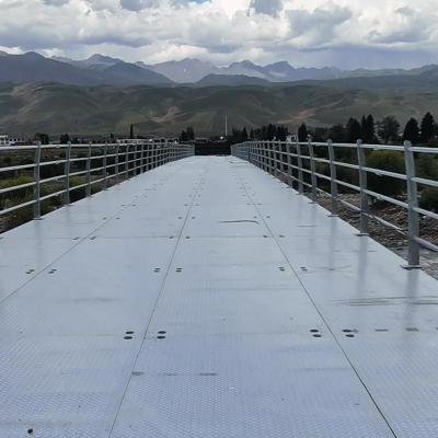 China 4.2m Compact Bailey Bridge Steel Truss Hot Dip Galvanized 321 Type 100kN for sale