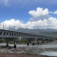 China Painted or Galvanized Bailey Bridge Steel Truss Bridge 3.15m 4.2m 7.35m 10.5m for sale