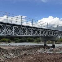 China Type 200 Bailey Bridge - 2.134m Truss Height, 3930.3 kN.m Load Capacity, Q235/Q345/Q355B Steel for sale