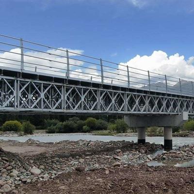 China Type 200 Bailey Bridge - 2.134m Truss Height, 3930.3 kN.m Load Capacity, Q235/Q345/Q355B Steel for sale