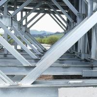 China Portable Steel Truss Bridge Galvanized Construct A Bailey Bridge for sale