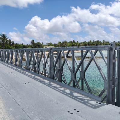 China Galvanized Steel Truss Bridge CB321 100 Portable Modular Bridge for Heavy Load for sale