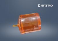 China 6inch Orange Fe Doped Lithium Tantalate Wafer High Density 0.35mm Thickness for sale