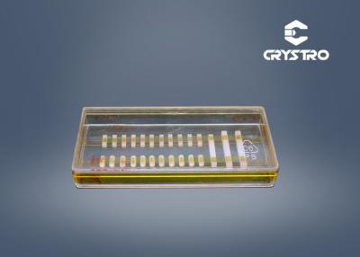 China 3x3mm Nd:YAG Laser Crystal for Industrial Marking - 1064nm Wavelength, 8.5 Mohs Hardness, 500MW/cm² Damage Threshold for sale