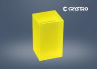 China Crystro GAGG:Ce Single Crystal Scintillator - 6.63 g/cm³ Density, 540nm Emission for Gamma-Ray Detection for sale