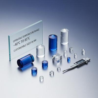 China Magneto Optic Crystals Tb3Ga5O12 8mm x 8mm x 5mm -40°C to 85°C for Precision Instruments for sale