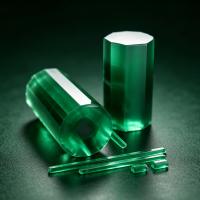 China Ho:Cr:Tm:YAG Laser Crystal 2.1μm Eye-Safe High Efficiency Flash Diode Pumped for sale