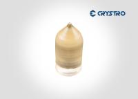 China TGG Crystal Boule 76mm Diameter Magneto Optical Crystal for Faraday Isolators with 35 Rad T⁻¹m⁻¹ Verdet Constant for sale