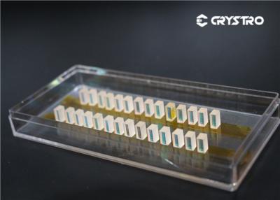 China TSAG Magneto Optic Crystal for High Power Lasers 48 radT-1m-1 Verdet Constant 1064 nm for sale