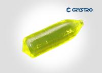 China 95mm Ce:LuAG Scintillation Crystals for LED Lighting - 510nm Emission, 80ns Decay Time for sale