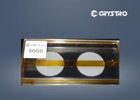 China EPI Polished GSGG Single Crystal 10x10x0.5mm with 7.09 g/cm³ Density for Magneto-Optical Applications for sale