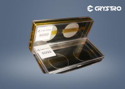 China 7.09g/cm³ Substituted Gadolinium Gallium Garnet GSGG Single Crystal Wafer - 1730°C Melting Point, 7.5 Mohs Hardness for sale