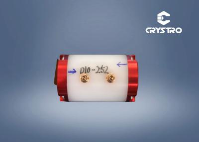 China 1064nm DKDP Pockels Cell Electro-Optic Q-Switches with 3-8pF Capacitance and >98% Transmission for sale
