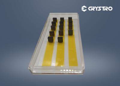 China Cr4+:YAG Laser Crystal Rod 3-20mm Diameter with 500MW/cm² Damage Threshold for Q-Switch Applications for sale