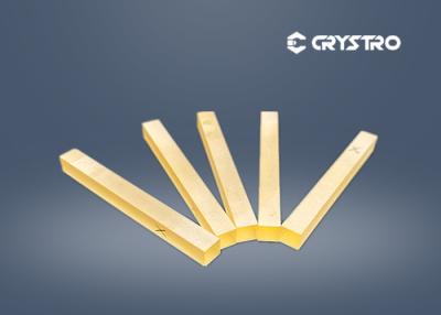 China 5x5x45mm LGS Langasite Piezoelectric Crystal Bar with Electrodes for SAW BAW Devices for sale