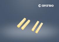 China 3×3×20mm AR 1064nm Langasite Piezoelectric Crystal La3Ga5SiO14 with 1470℃ Melting Point and 60mm Diameter for sale