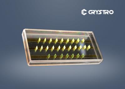 China 10x10x1mm Ce:GAGG Scintillation Crystal for γ-Ray Detection - 6.63 g/cm³ Density, 1850℃ Melting Point for sale