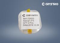 China 1.5mm Ce:GAGG Scintillation Crystal Rod - 6.63 g/cm³ Density, 54.4 Effective Atomic Number for Radiation Detection for sale