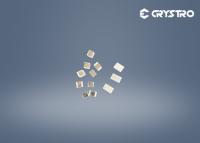 China TGG Crystal Square Magneto Optical Fiber Isolator 3x3.5x5mm 1064nm for sale