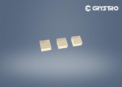 China 10x10x5mm TGG Faraday Optical Crystal TB3Ga5O12 Magneto Optical Isolator for sale