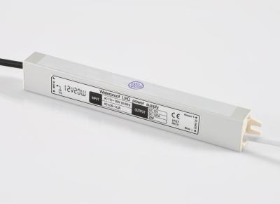 China 12V 20W IP67 Waterproof LED Driver Engineer 1.67A Underground Light Strips Light for sale