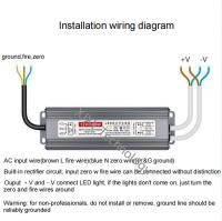 China 50W 12V 4.16A IP67 Waterproof LED Driver For Lighting Strips Wall Light for sale