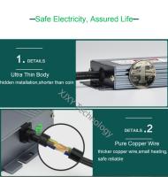 China 16.5A Silent Ultra Thin LED Driver 12V 200W Waterproof IP67 Wall Light Module for sale