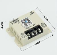 China Bluetooth IP20 LED Driver Dimmer DC 12V - 24V Wall Light Box White LED Dimmer for sale