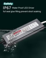 China Ultra Thin IP67 Waterproof LED Driver 24V 30W For LED Module Light Box for sale
