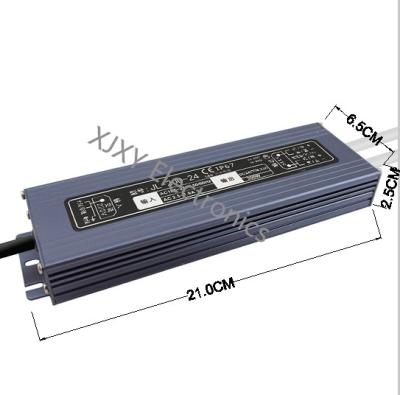 China Aluminum Shell IP67 12V / 24V 200w LED Driver ultra small for sale