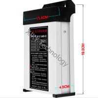China Al Rainproof IP54 LED Strip Power Supply 12V 400W 33.3A Tube Light Box for sale