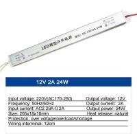 China Ultra Thin 2A 12V 24W LED Driver Power Supply Light Strip Light Box LED Module for sale