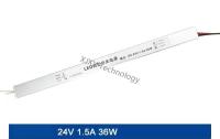 China Aluminum Ultra Thin LED Lights Driver 24V 36W 1.5A Light Strip Light Box for sale